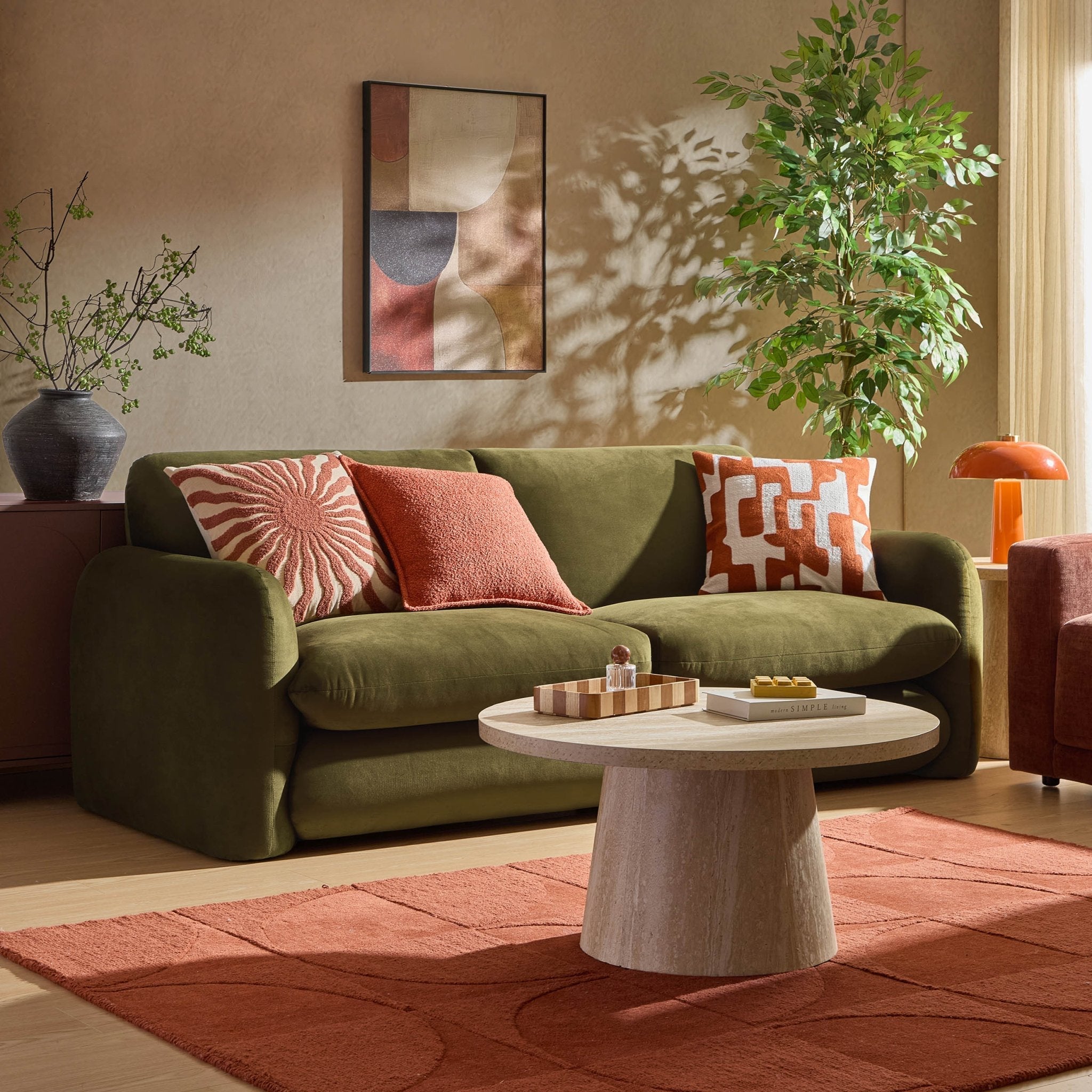 Shop Green Sofas at DUSK | Velvet, Fabric & Modern Green Sofas