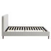 Ascot Bed Frame - Sage Stripe – DUSK
