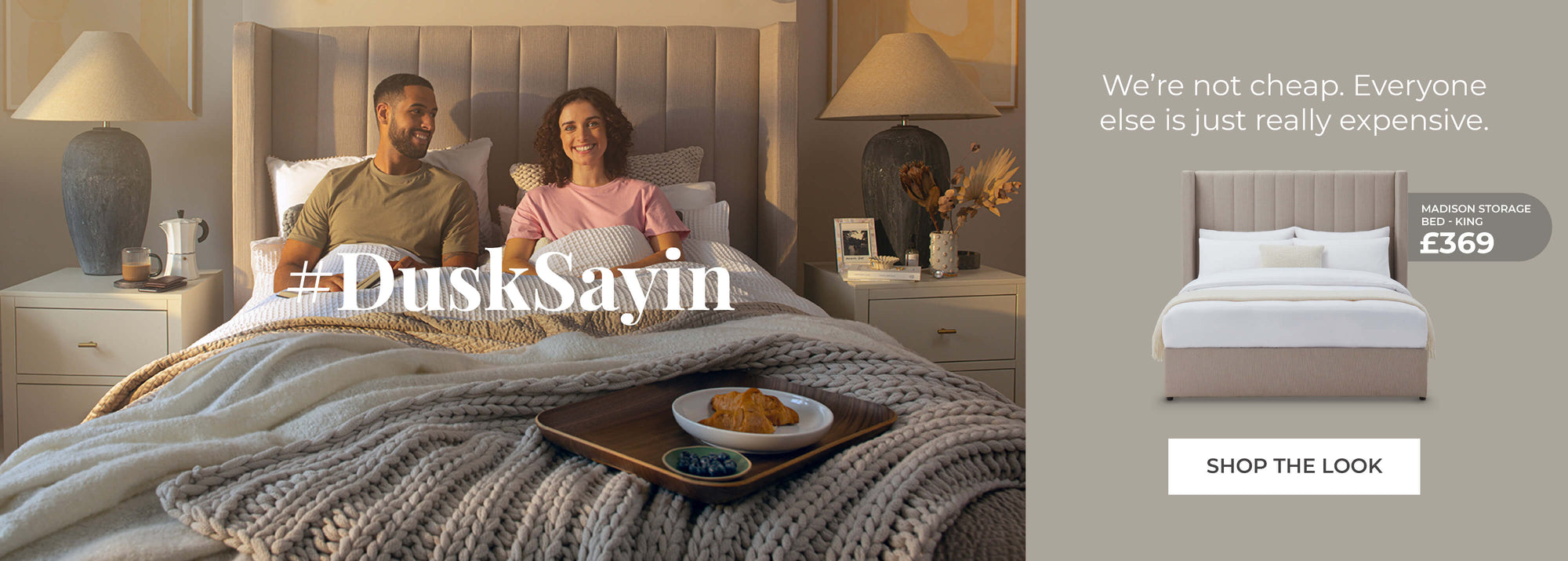 DUSK | Luxury Sofas, Beautiful Beds & Chic Homeware for Less