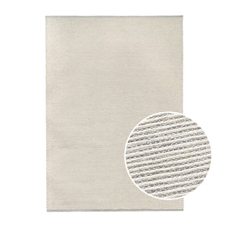 Milo Handwoven Stripe Rug - Light Grey – DUSK