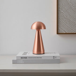 Ares Mini Domed LED Rechargeable Wireless Lamp - Copper – DUSK