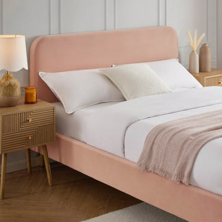 Ascot Bed Frame - Blush – DUSK