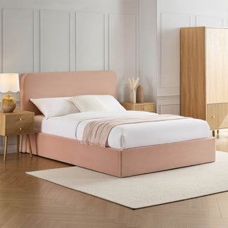 Ascot Ottoman Storage Bed - Blush – DUSK