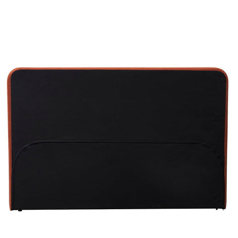 Ascot Ottoman Storage Bed - Burnt Orange – DUSK