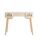 Aurelia Dressing Table Console with Mirror - Vintage Cream – DUSK