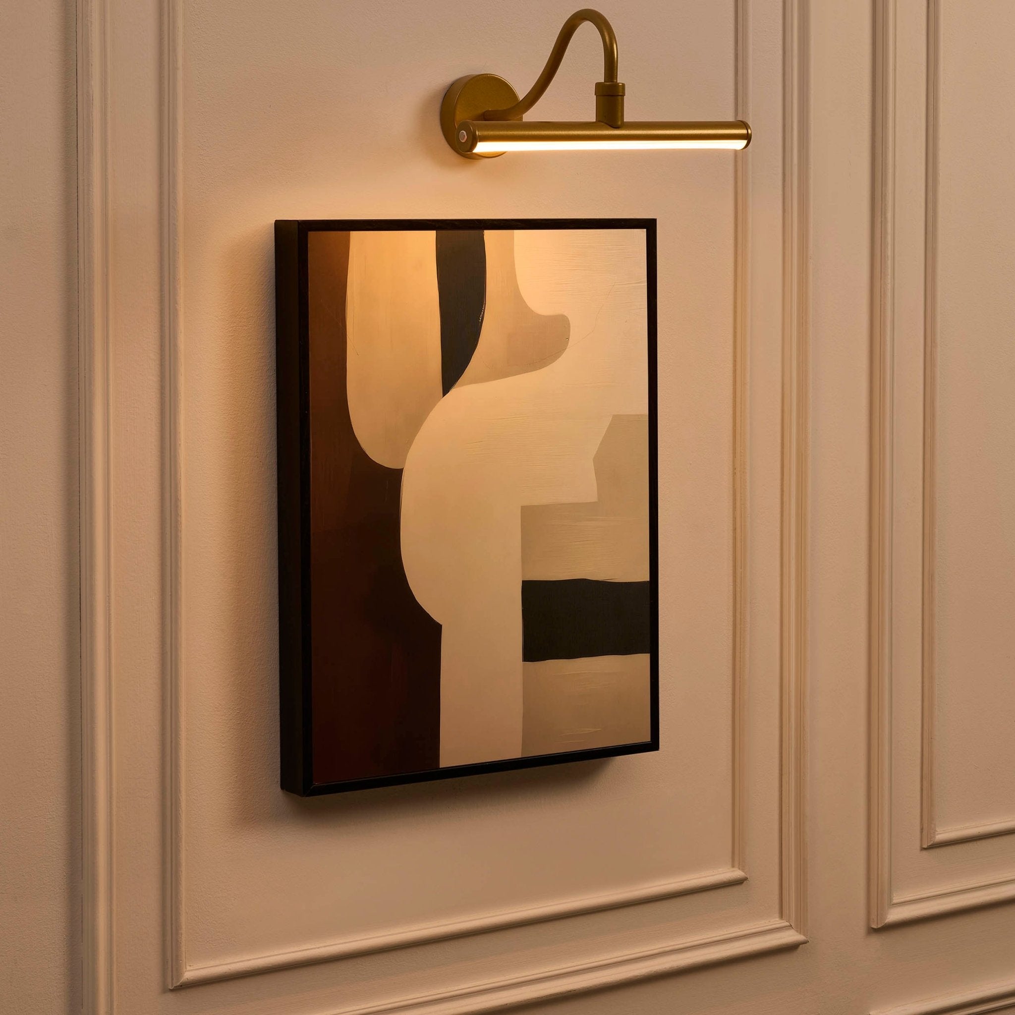 Bar LED Rechargeable Wall Light - Gold – DUSK