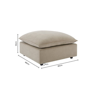 Boston Pouffe - Olive – DUSK