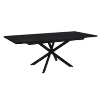 Brooke Rectangle Extendable 6-10 Seater Dining Table - Black – DUSK