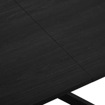 Brooke Rectangle Extendable 6-10 Seater Dining Table - Black – DUSK