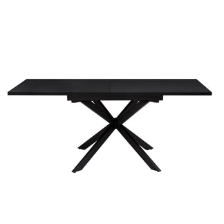Brooke Square Extendable 4-8 Seater Dining Table - Black – DUSK