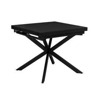 Brooke Square Extendable 4-8 Seater Dining Table - Black – DUSK