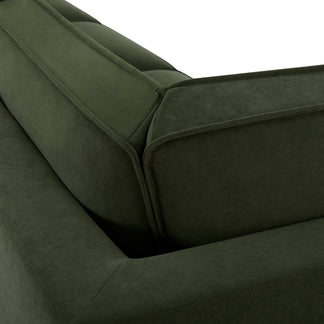 Brooklyn Large Left Hand L-Shape Sofa - Dark Olive – DUSK