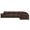 Brooklyn Large Right Hand L-Shape Sofa - Cappuccino – DUSK