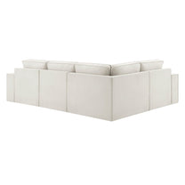 Brooklyn Small Left Hand L-Shape Sofa - Ivory – DUSK