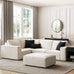 Brooklyn Small Left Hand L-Shape Sofa - Ivory – DUSK