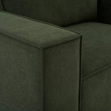 Brooklyn Small Left Hand L-Shape Sofa - Dark Olive – DUSK