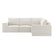 Brooklyn Small Right Hand L-Shape Sofa - Ivory – DUSK