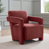 Ciara Accent Chair - Rust – DUSK