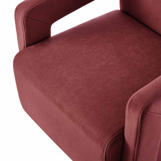 Ciara Accent Chair - Rust – DUSK