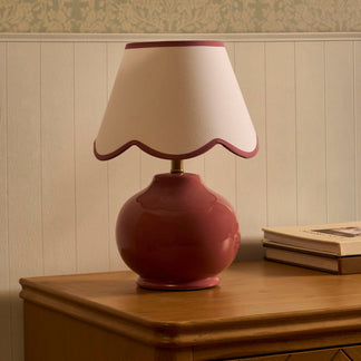 Cottagecore Table Lamp - Pink – DUSK