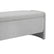 Didsbury Curved Storage Bench - Light Grey – DUSK