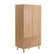 Dora 2 Door Wardrobe with Drawer - Light Wood – DUSK