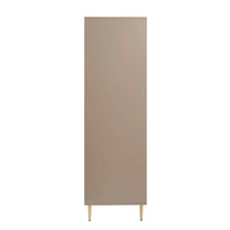 Evie 3 Door Wardrobe with Drawers - Taupe – DUSK