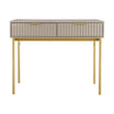 Evie Dressing Table Console - Taupe – DUSK