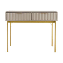 Evie Dressing Table Console - Taupe – DUSK