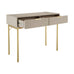 Evie Dressing Table Console - Taupe – DUSK