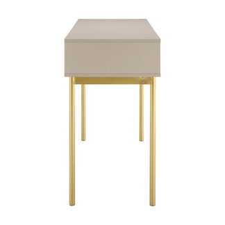 Evie Dressing Table Console - Taupe – DUSK