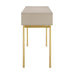 Evie Dressing Table Console - Taupe – DUSK