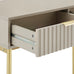 Evie Dressing Table Console - Taupe – DUSK