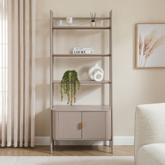 Hattie Shelving Unit - Taupe – DUSK
