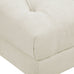 Hebden Pouffe - Cream Linen – DUSK