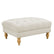Hebden Pouffe - Cream Linen – DUSK