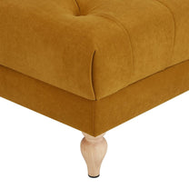 Hebden Pouffe - Mustard – DUSK