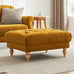 Hebden Pouffe - Mustard – DUSK