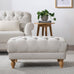 Hebden Pouffe - Natural Stripe – DUSK