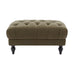 Hebden Pouffe - Olive Green – DUSK