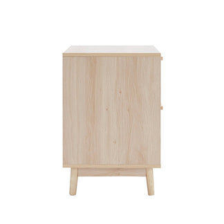 Isla 2 Drawer Bedside Table - Natural – DUSK