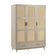 Isla 3 Door Wardrobe with Drawers - Taupe – DUSK