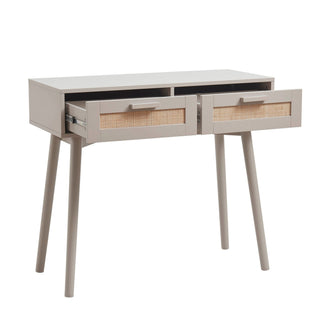 Isla Dressing Table Console - Taupe – DUSK