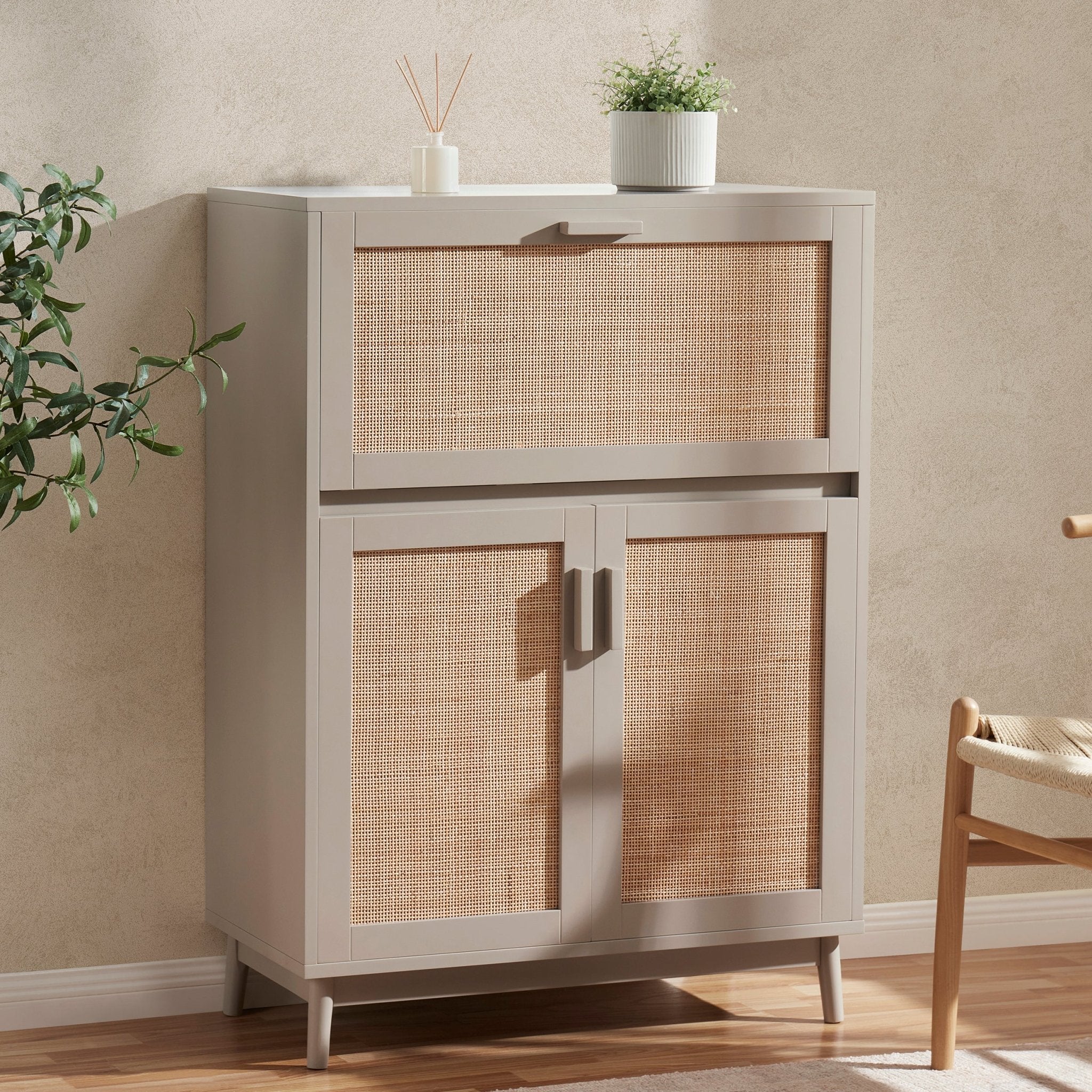 Isla Hideaway Desk - Taupe – DUSK