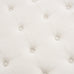 Knaresborough Button Back Coffee Table Pouffe - Cream Linen – DUSK