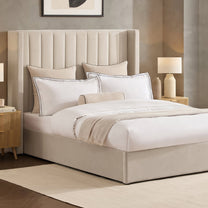 Madison Ottoman Storage Bed - Ecru – DUSK