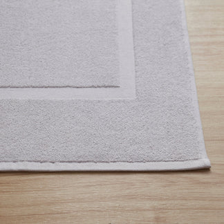 Milos Plain Picture Frame Bath Mat - Dove Grey – DUSK