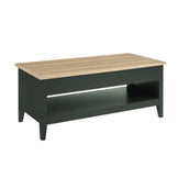 Nell Coffee Table Desk - Forest Green – DUSK