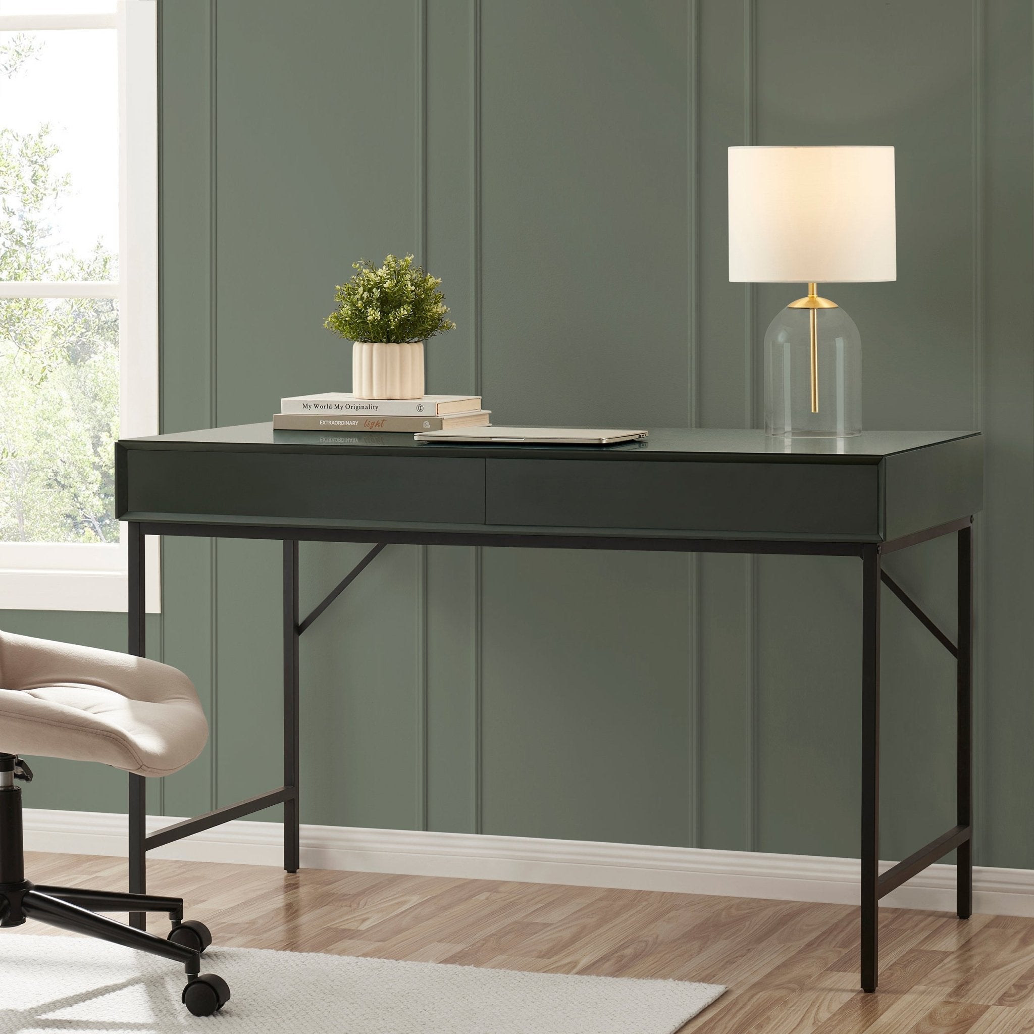 Nova Desk - Forest Green – DUSK