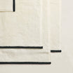 Palma Contrast Edge Towel Collection - Oatmeal – DUSK